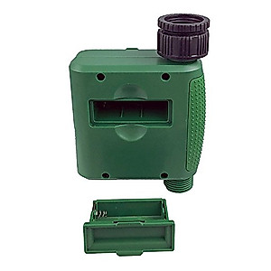 Instapark PWT-07 Outdoor Waterproof Digital Programmable Single Outlet Automatic On Off Water Faucet Hose Timer with Rain Delay and Manual Control