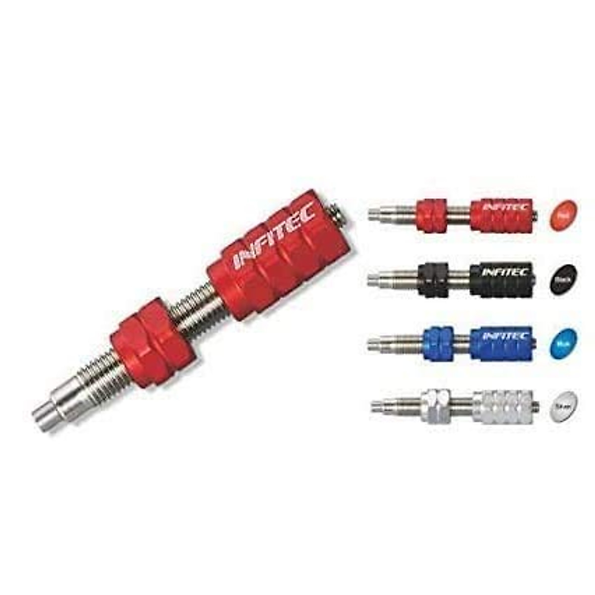 Cartel INFITEC Challenger Cushion Plunger for RECURVE Bow (Black)