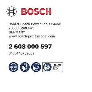 Bosch Professional 2608000597 P60 Flap Sanding Wheel with Fleece, Brown
