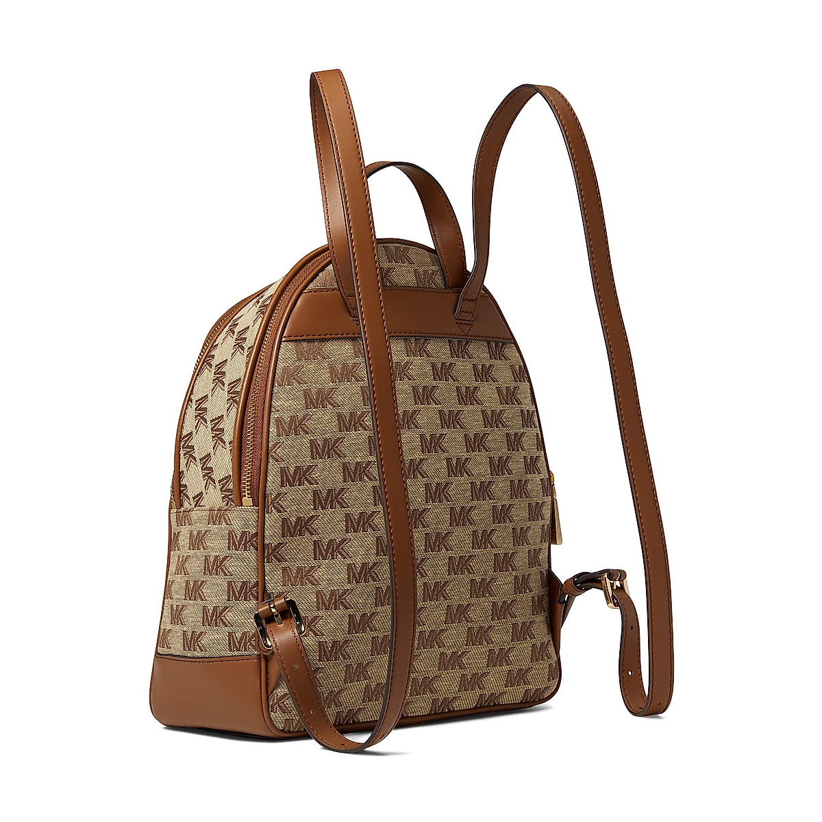 Michael Kors Brooklyn Medium Backpack Beige/Ebony One Size