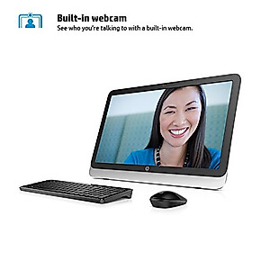 HP 23-r110 23-Inch All-in-One Desktop (Intel Pentium, 4 GB RAM, 1 TB HDD)