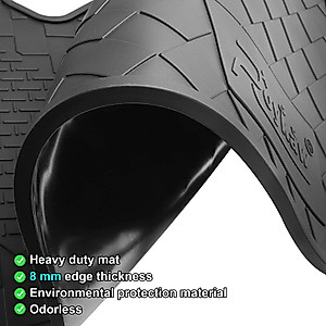 Roykaw Club Car DS Golf Cart Mat Full Coverage Floor Liner for Club Car DS (1982-2013) & Villager (1982-2018), Non-Slip Designed and Easy to Clean, Heavy-Duty Design/Lays Flat Well/Fits Like a Glove