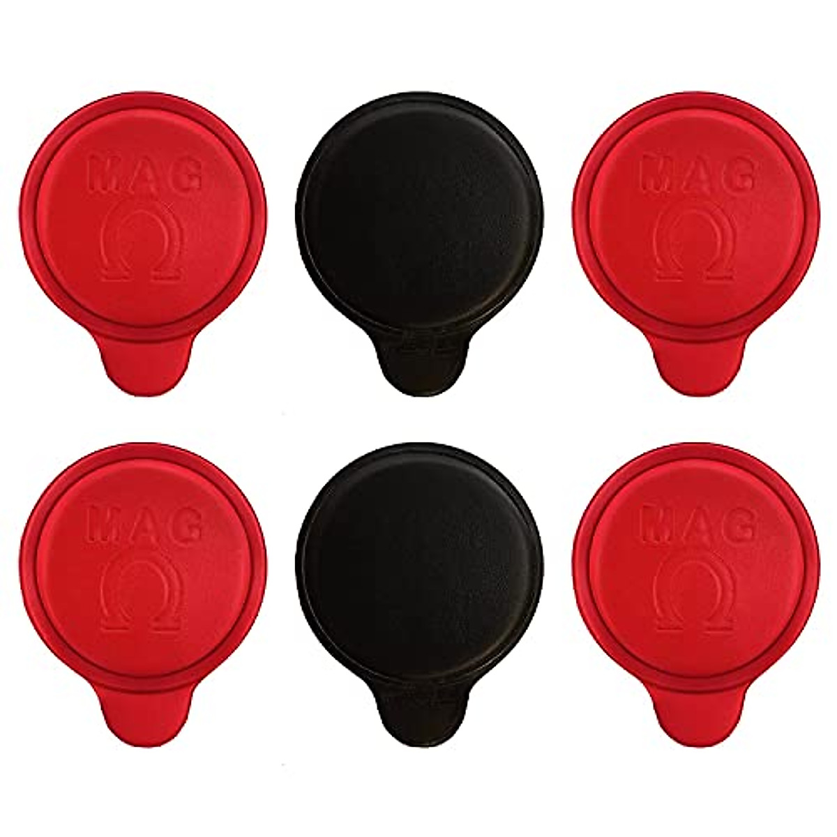 MAG® FERRITE Magnets KIT 6 Units for Biomagnetism 5200 Gauss -Biomagnetic Magnets Kit – Imanes para Biomagnetismo Médico – Dr Goiz Magnets for Biomagnetism Bio Magnet Pair– Round Magnets