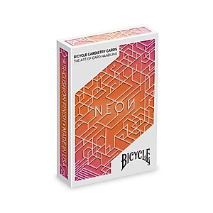 Bicycle Neon Blue Aurora Cardistry Deck (Not A Playable Deck)