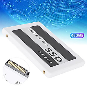 Solid State Hard Disk, Photo Storage Large Capacity Professional SATA3.0 SSD Compact for Office Worker for Laptop Desktop Computer(#5)