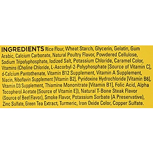 Pedigree Dentastix Beef Flavor Toy/Small Treats For Dogs - 6 Oz. 24 Treats