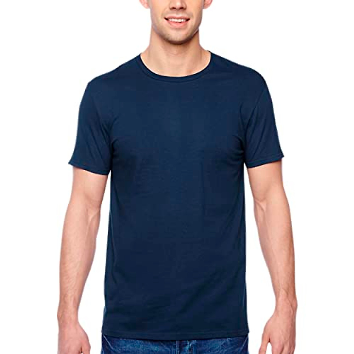 Fruit of the Loom Men's Crew Neck T-Shirt (Pack of 4), Assorted, XXX-Large
