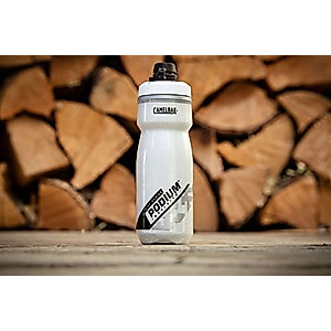 CamelBak Podium Dirt Series Chill Insulated Mountain Bike Water Bottle 21oz, White