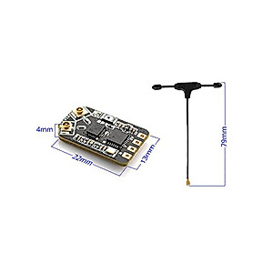RadioMaster RP3 ExpressLRS 2.4GHz ELRS Nano Receiver Long Range Low Latency Receiver for FPV Micro Drone FPV Racing Drone Quadcopter