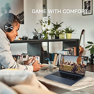 SAMSUNG Galaxy Book Odyssey 15.6" FHD Laptop, Intel Core i7-11600H, 16GB RAM, 512GB PCIe SSD, NVIDIA GeForce RTX 3050 Ti, 720P HD Webcam, Mystic Black, Win 11 Pro, 32GB Hotface USB Card