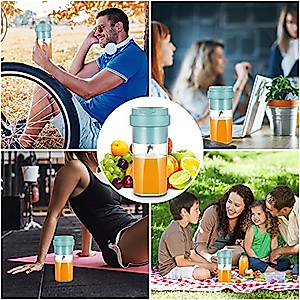 BTOYM Portable Blender, 19oz Personal Hand Blender for Smoothies and Shakes,4400mAh Mini Blender with Rechargeable USB, Six 3D Blades Handheld Juicer Perfect for Home, Travel, Office, Gym