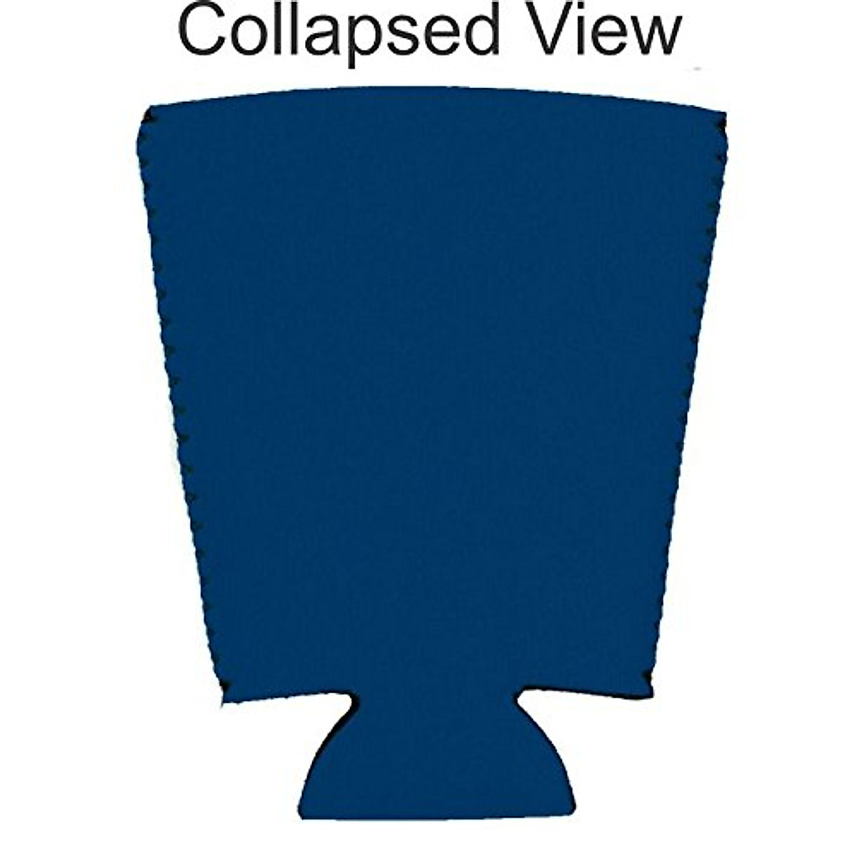 Captain and First Mate Pint Glass Coolie Set (Royal Blue)
