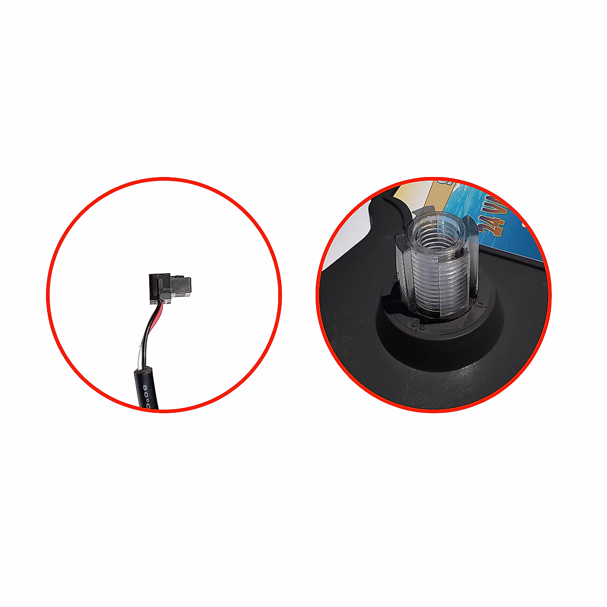 Swimables 180 Degree Rotation 3-Port 24 Volt AC Universal Valve Actuator Replacement for Pool and Spa Automation Systems