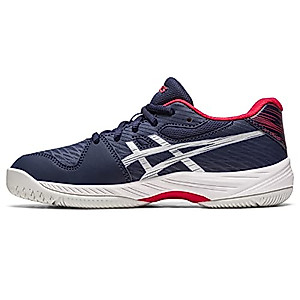 ASICS Kid's Gel-Game 9 Grade School Tennis Shoes, 4, Midnight/Pure Silver