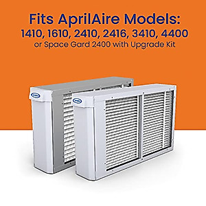 AprilAire 413 Replacement Filter for AprilAire Whole House Air Purifiers - MERV 13, Healthy Home Allergy, 16x25x4 Air Filter (Pack of 4)