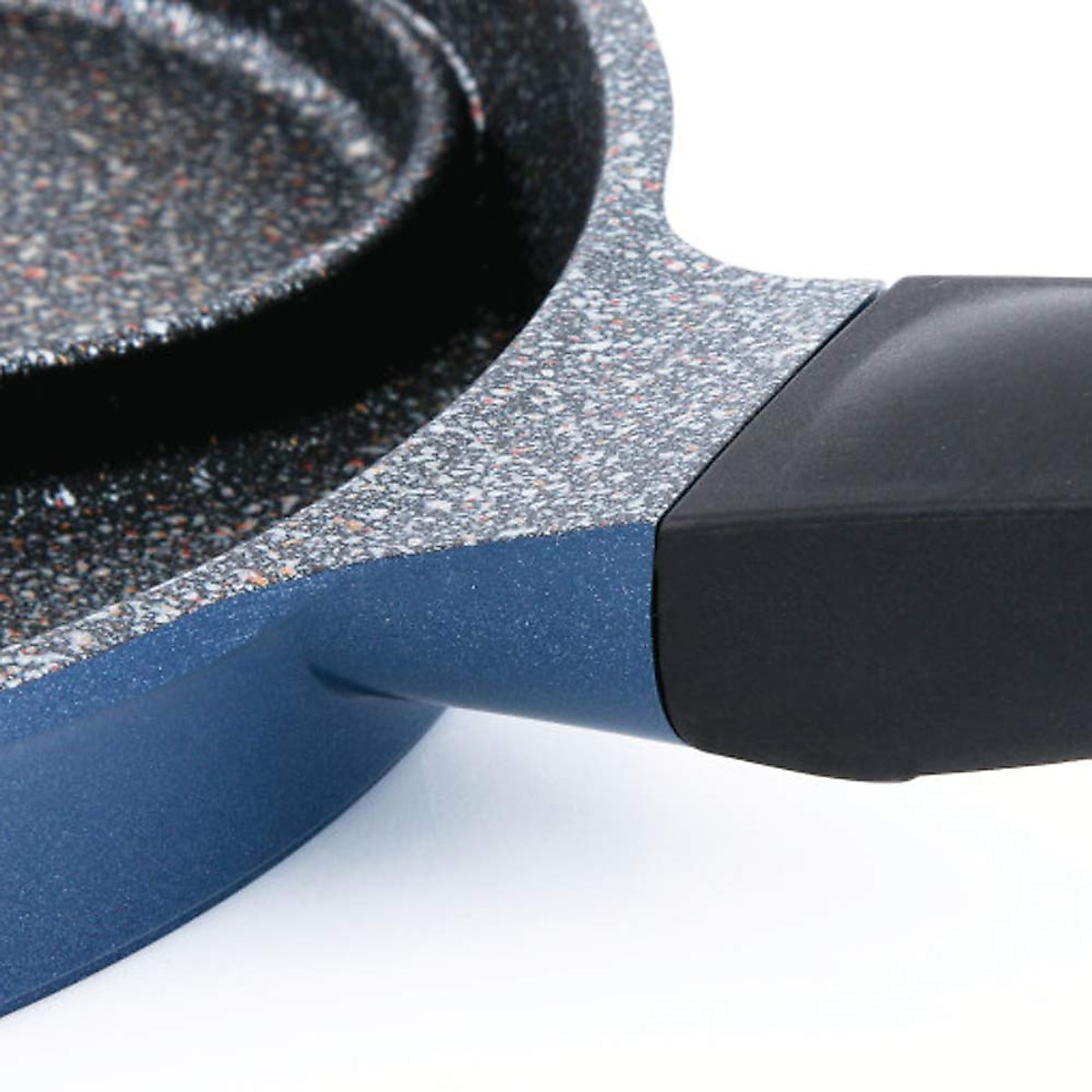 UPIT 3-Cup Egg Frying Pan for Induction Stovetop, Nonstick Coating Aluminum Egg Cooker Pan