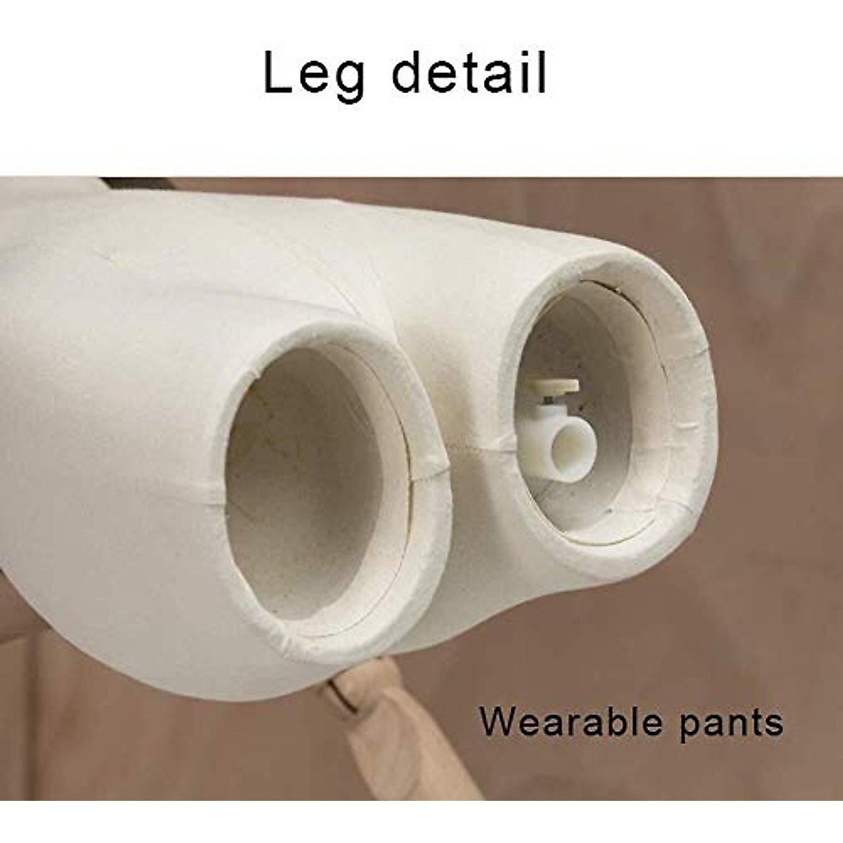 Mannequin Torso Mannequin Dress Form Torso Female Tailors Dummy Dressmakers Students Display Bust with Solid Wood Arm Detachable for Apparel Jewelry Show