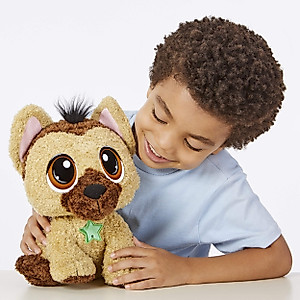 Little Tikes Rescue Tales Adoptable German Shepherd Interactive Plush Pet Toy, Multicolor