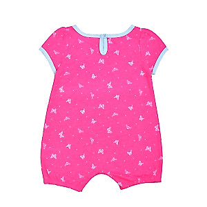 Disney Baby Cinderella 3 Pack Rompers, Pink, 6 Months