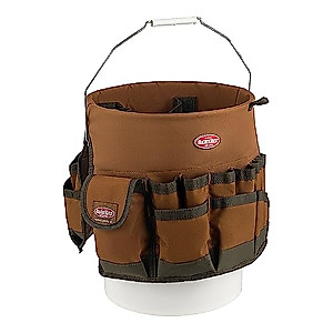 Bucket Boss The Bucketeer Bucket Tool Organizer in Brown, 10030