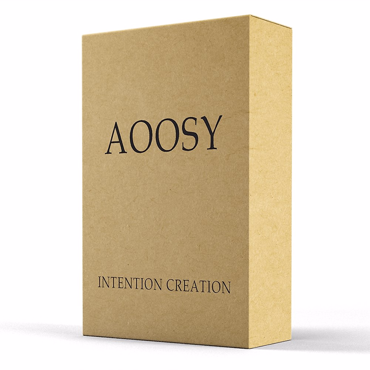 Flatware Set, Matte Black Silverware Set, AOOSY Heavy Solid 20-Piece 18/10 Stainless Steel Flatware Cutlery Set for 4, Mirror Finish, Dishwasher Safe, Nice Box Package(A Matte Black Flatware)