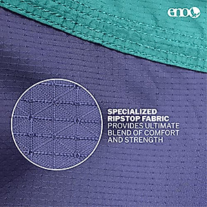 ENO, Eagles Nest Outfitters Skyloft Hammock with Flat and Recline Mode, Seafoam/Navy