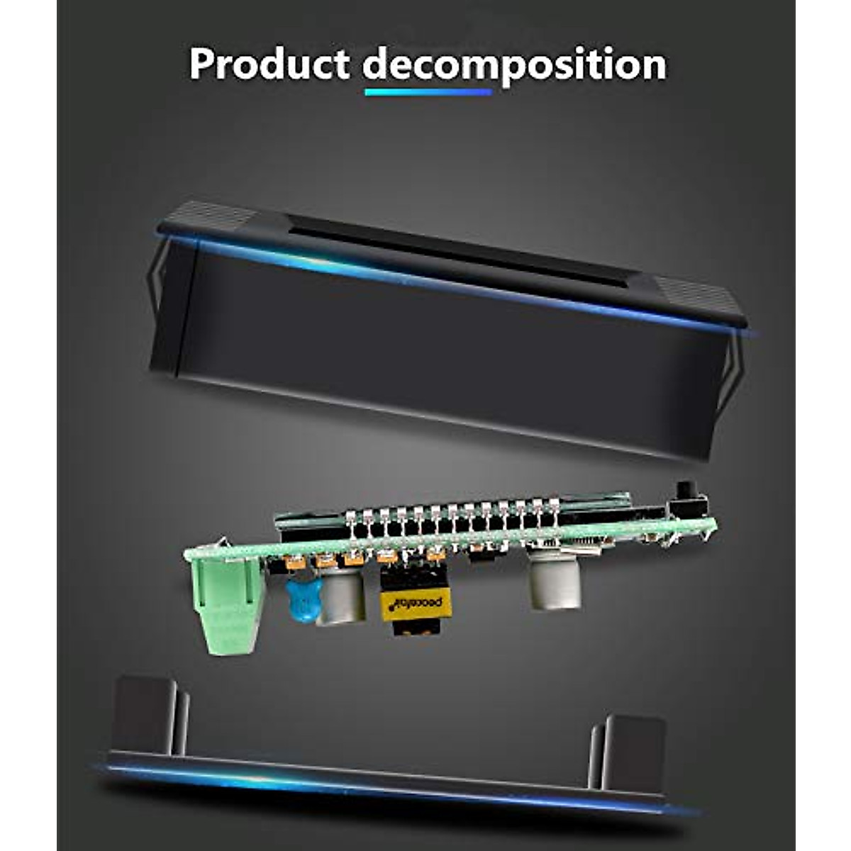 KNACRO AC Current Voltage Amperage Power Energy Panel Meter LCD Digital Display Ammeter Voltmeter Multimeter Current CT AC 80-260V 100A