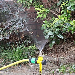 Greenhouse Micro Drip Irrigation 2Pcs 1/2 Inch Adjustable Sprayer Watering Nozzle Garden Irrigation Water Mist Outdoor Cooling Systems Tool