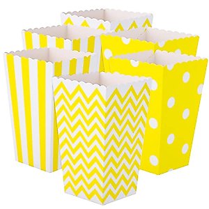 48pcs Popcorn Boxes Popcorn Box Mini Treat Boxes Charcuterie Containers Snack Container Disposable Popcorn Box Empty Popcorn Box Movie Night Party Favor Popcorn Serving Boxes