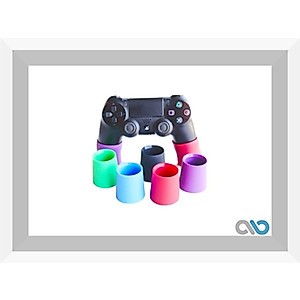 Playbudz Pro Grips for PlayStation 5 Controller (PS5) Combo Pack (2 Pairs) - Compatible With (PS4, XB1, Xbox 360, Xbox One, Nintendo Switch Pro, PS3) Controller