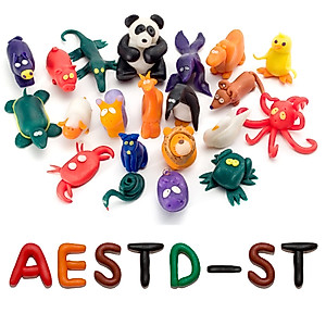 Polymer Clay 52 Colors, Modeling Clay for Kids, Non-Sticky Oven Bake Clay with Sculpting Tools and Accessories, Halloween Christmas Gift for Children and Artists.