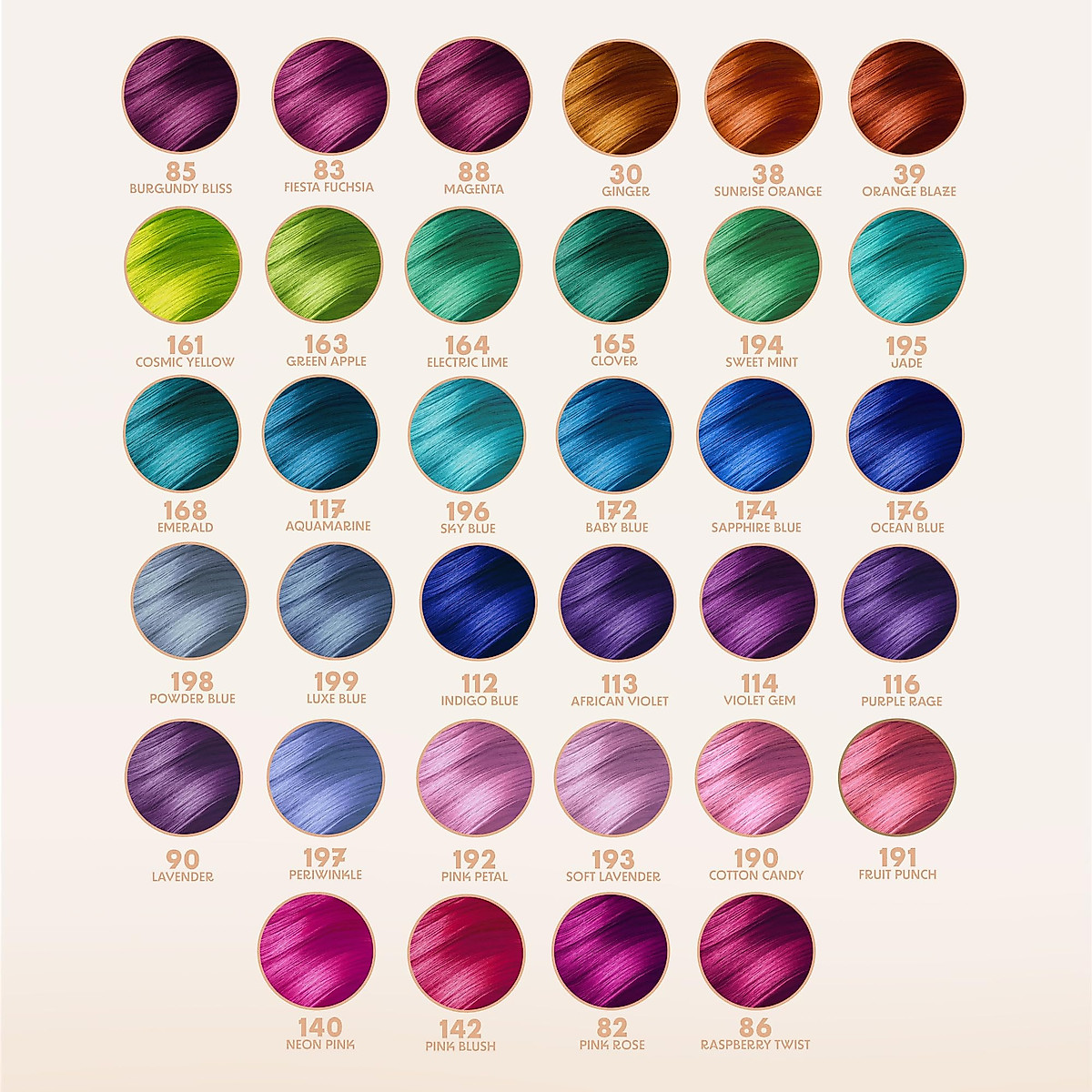 Adore Semi Permanent Hair Color - Vegan and Cruelty-Free Green Hair Dye - 4 Fl Oz - 194 Sweet Mint (Pack of 2)