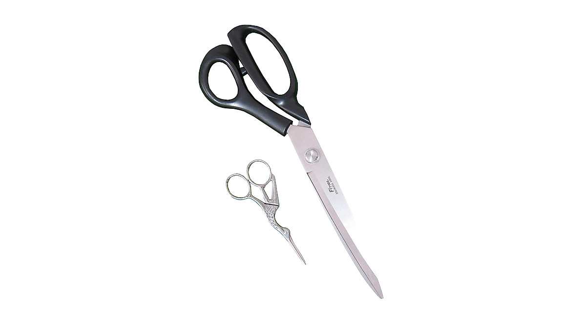 Heavy-Duty Utility Scissors Set - 12-Inch & 4.5-Inch