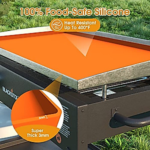 36" Silicone Griddle Mat for Blackstone 36 Inch Griddle, Heavy Duty Griddle Buddy Mat Blackstone Griddle Top Protective Cover Accessories, Protect Flat Top from Rodents, Insects, Debris & Rust