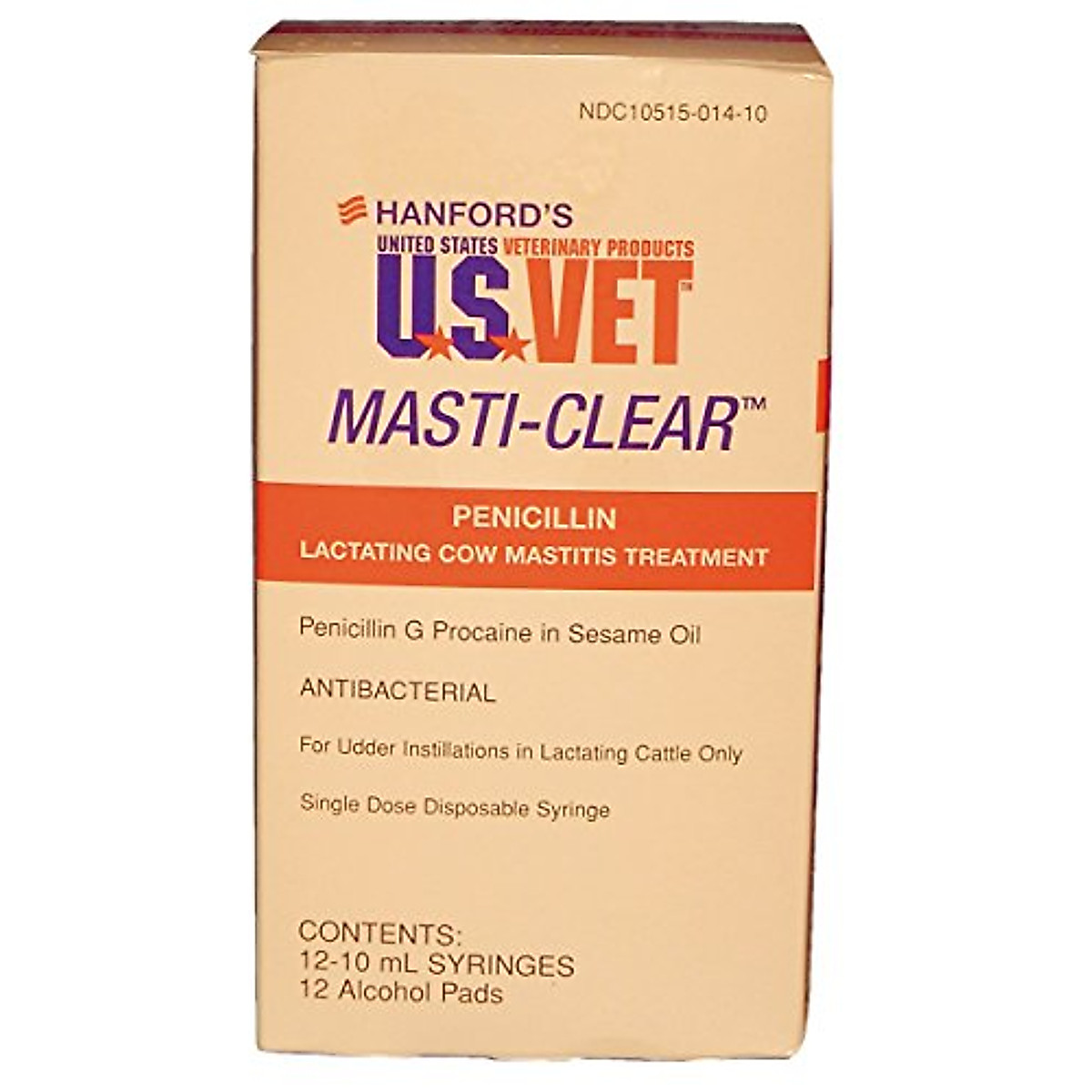 Durvet MASTI-Clear Cow Mastitis Treatment with Syringe