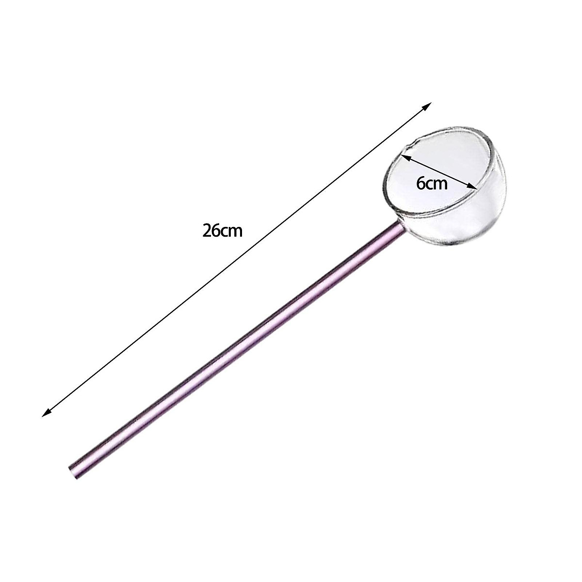 Leefasy Transparent Stew Pot with Lid and Handle Kitchen Supplies Multifunctional Glass Cooking Pot Soup Pot Milk Sauce Hot Pot for Cereals Noodles, Ladle