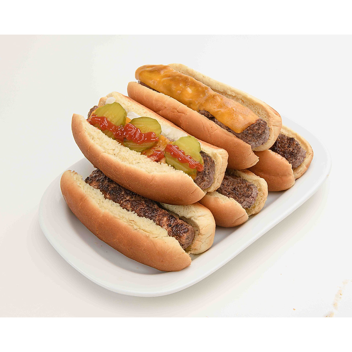 Mobi-The New Cool Way to Eat a Hamburger- Hot Dog Shaped Burger Mold