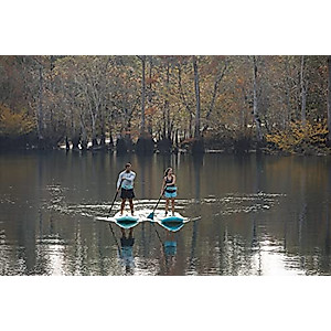 Drift Inflatable Stand Up Paddle Board - SUP Paddle Board and Accessories, Including Pump, Paddle, and More - Native Floral, Adult, 11'6"