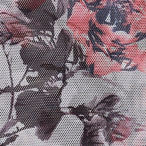 VAVAER Floral Large Mesh Backpack Travel Laptop Backpack College School Computer Bag Beach Bag Multipurpose