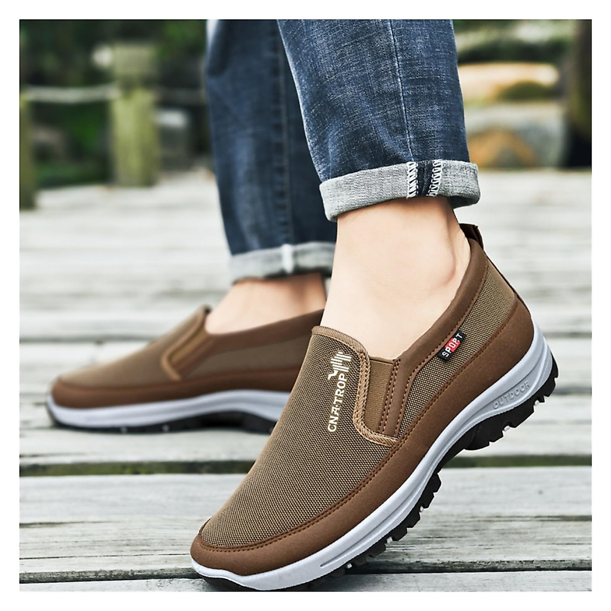 Cna Trop Orthopedic Shoes for Men, Fosterry Mens Slip On Shoes, Zapatos Ortopédicos Para Hombre, Sketchers Columbia Shoes Men，Merrell Slip On Shoes for Men, Skechers Slip Ins Brown