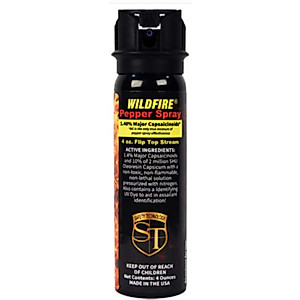 Wildfire 1.4% MC 4 oz pepper spray flip top