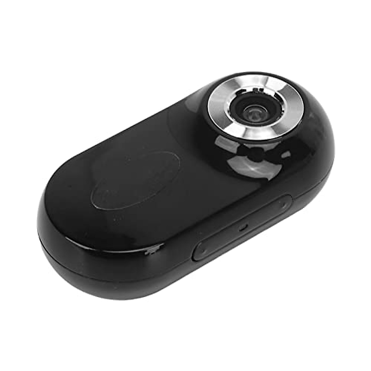 Airshi Body Camera, Rugged Sports Camera 1080P HD Outdoor Portable 30fps Image Clip Design for Hiking (Black)