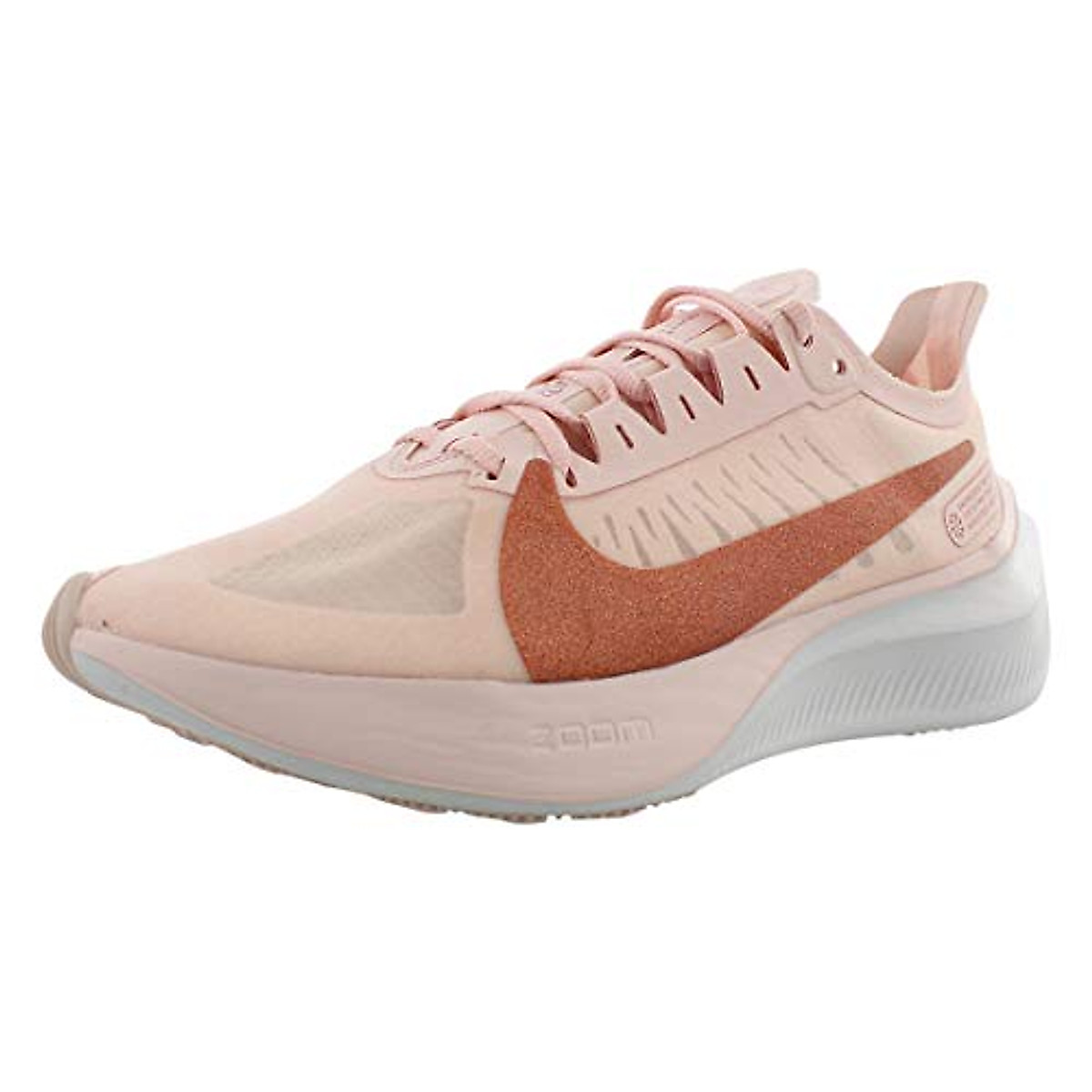 Nike Womens Zoom Gravity Performance Running Shoes Pink 6.5 Medium (B,M)