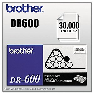 Brother DR600 Drum Unit, Black - in Retail Packaging