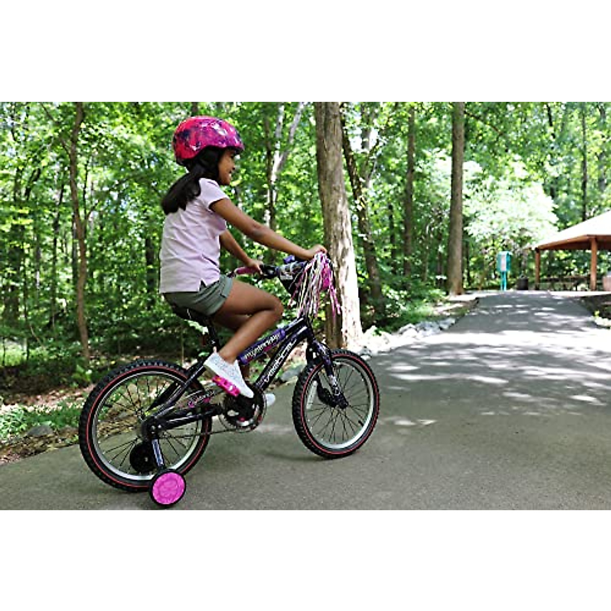 Dynacraft Vertical Mysterious 18" Children's Bike – Stylish and Durable, Perfect for Kids Learning to Ride, Sturdy and Easy to Assemble, Ideal for Young Riders