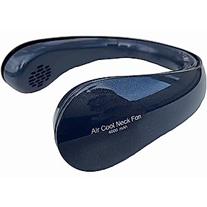 Neck Fans Portable Rechargeable - Personal Wearable Neck Air Conditioner Fan for Your Neck - 4000 mAh Around the Neck Cooling Leafless Bladeless Hanging Fan Necklace for Women Men