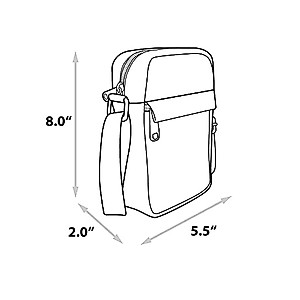 Buckle Down Crossbody Bag, Donald Duck