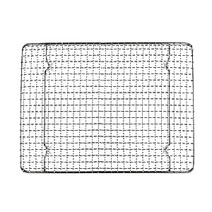 Turbokey Wire Canning Rack Cooling Racks For Baking Oven Safe Small Grid Fits Air Fryer/Stockpot/Instant Pot/Pressure Cooker, Stainless Steel Grill Grate (5.9"x8.7",22x15cm)