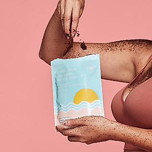 Frank Body A-Beauty Scrub | Natural, Vegan, Cruelty Free Exfoliating Body Scrub Brightens, Hydrates, and Nourishes with Macadamia Oil, Kakadu Plum, and Vitamins A, E, and D | 7.05 oz / 200 g