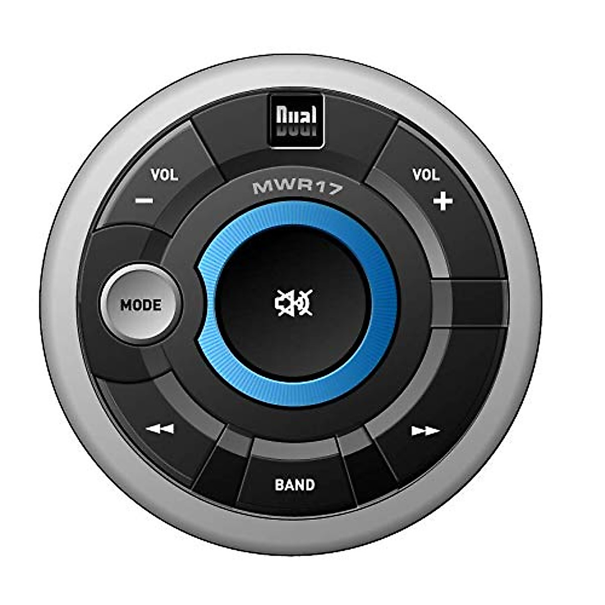 Dual Electronics MWR17 Marine Wired Remote Control - Works Only for The Dual MMC36BT Marine Receiver l IPX6 Waterproof l Controls The Main Features of The Receiver